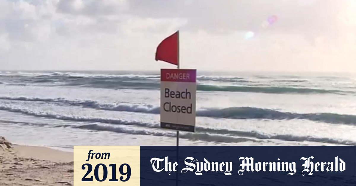 Video: Dangerous surf conditions close Gold Coast beaches Video: Dangerous surf conditions close Gold Coast beaches